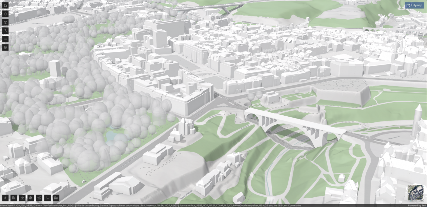 Citymap – interactive map portal | Ville de Luxembourg