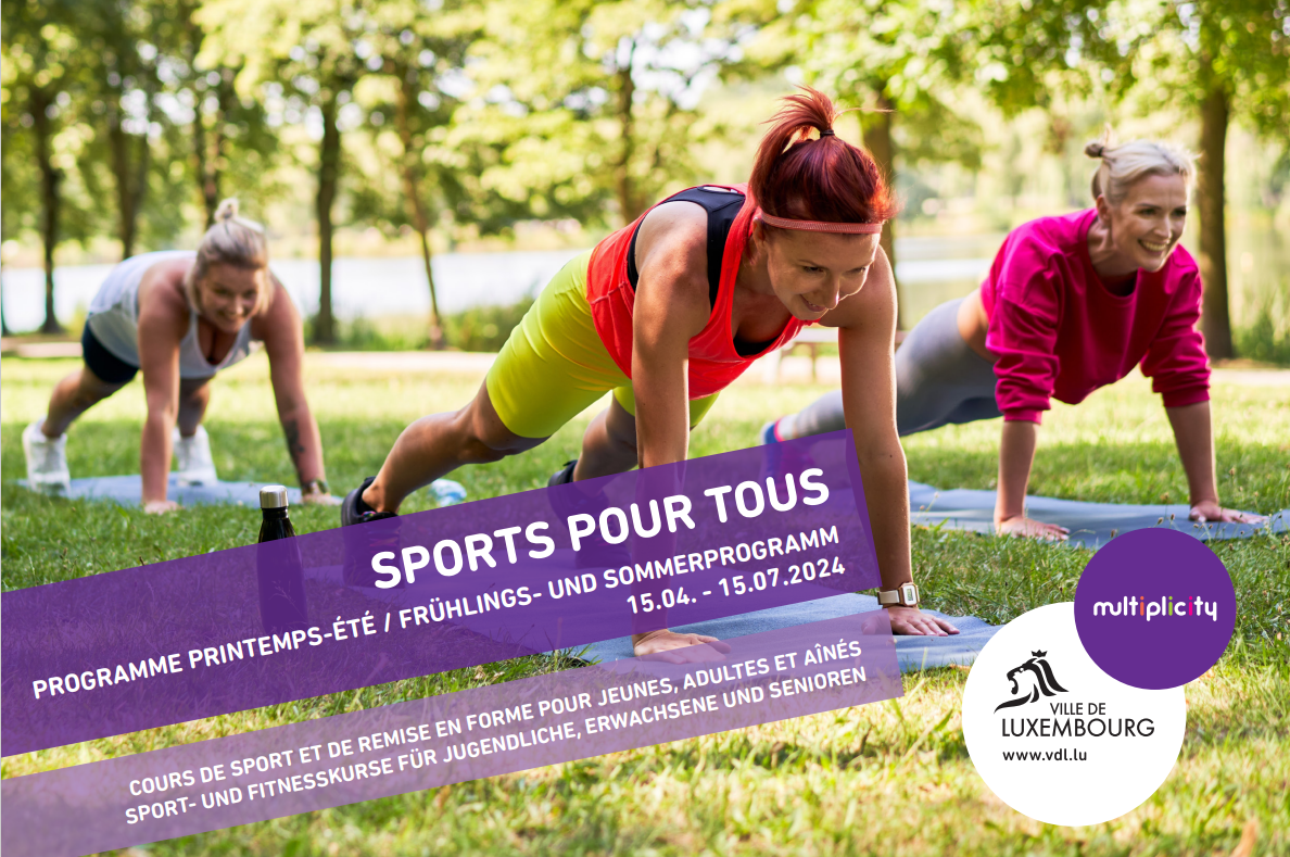 "Sports pour tous" classes | Ville de Luxembourg